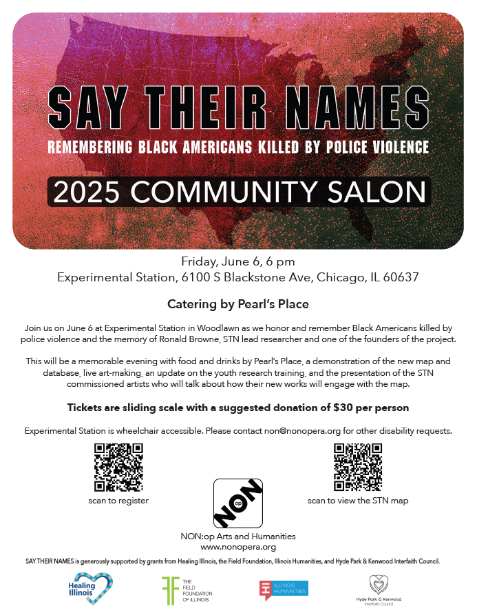 Say Their Names – Augustana Lutheran Church of Hyde Park